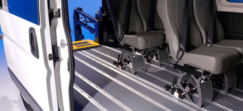 SmartFloor - Custom Wheelchair Van Flooring - MobilityWorks Commercial