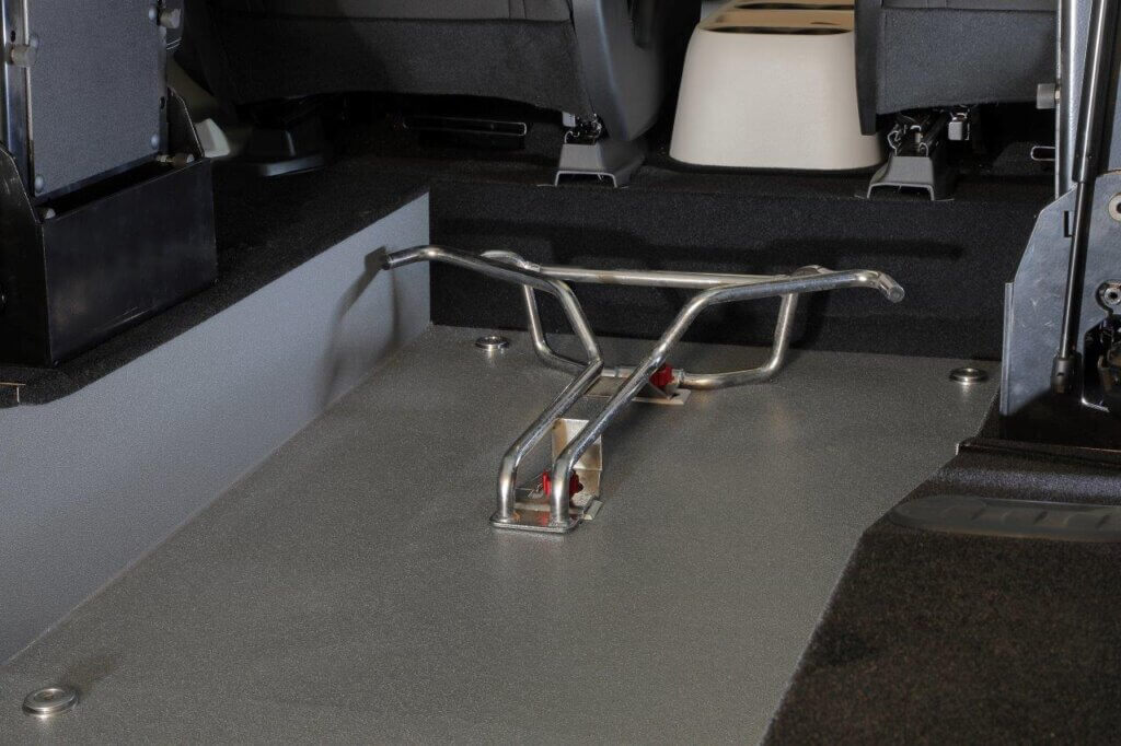 Chrysler Driverge Flex Series™ with Gurney Mount - MobilityWorks Commercial